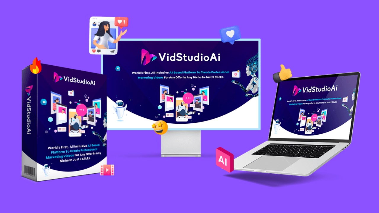 VidStudio AI Review 2022: Full OTO Details + Bonuses + Demo