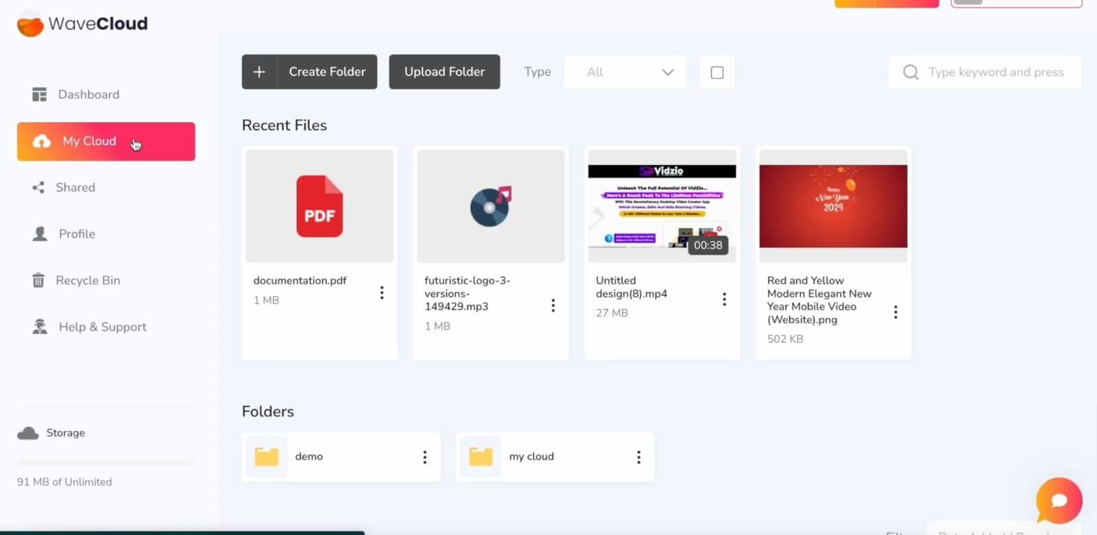 WaveCloud Review 2024: Store, Backup & Host Unlimited Files